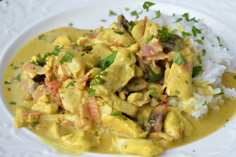 Kycklinggryta med curry