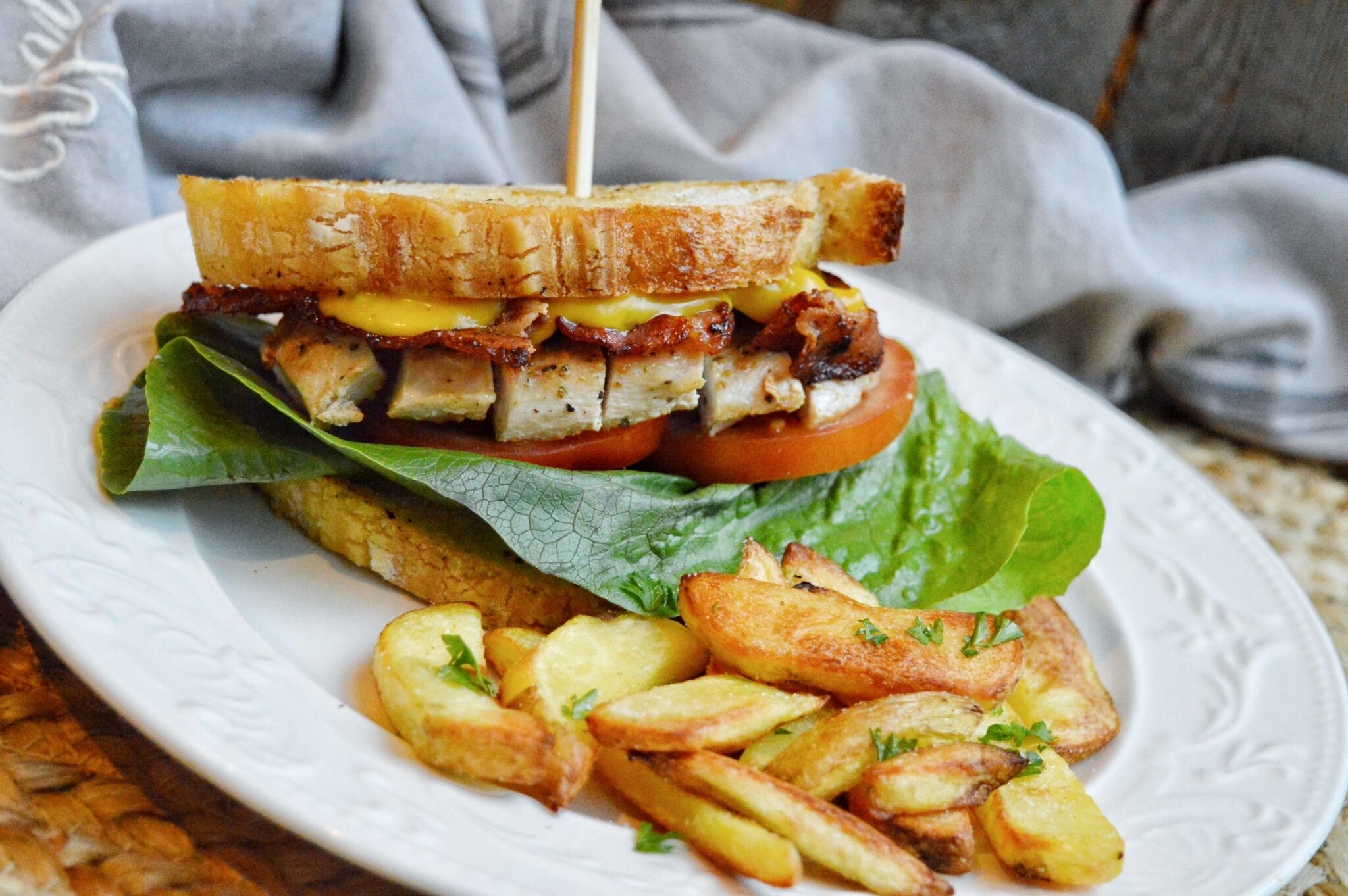 Clubsandwich med mangoraja