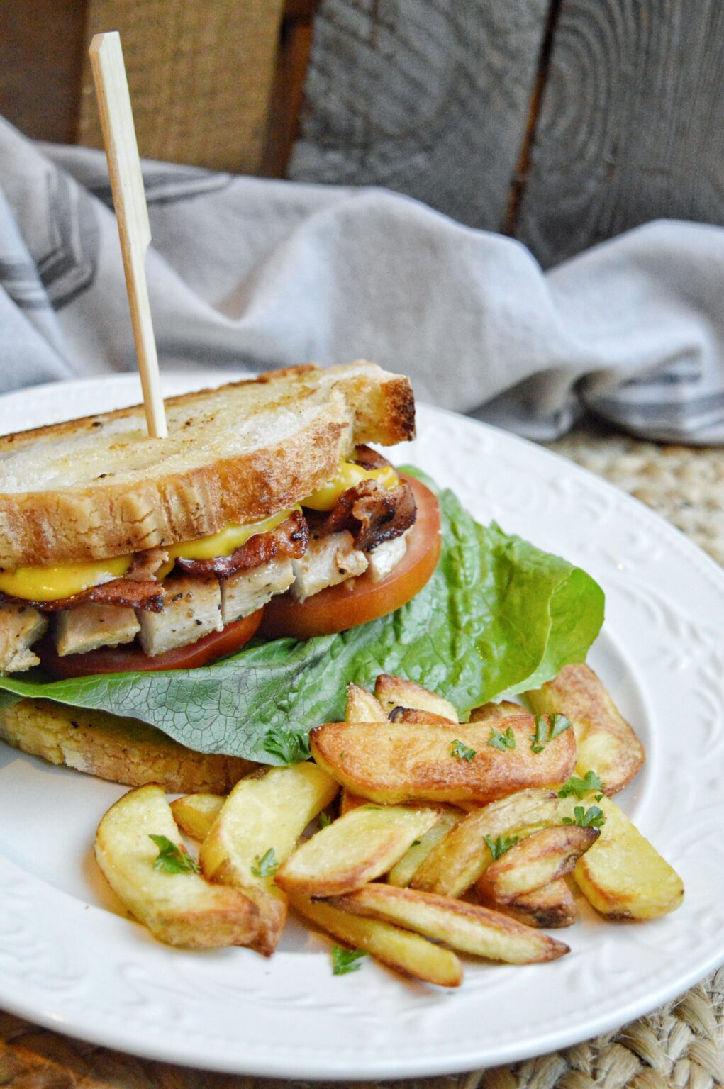 Clubsandwich med mangoraja