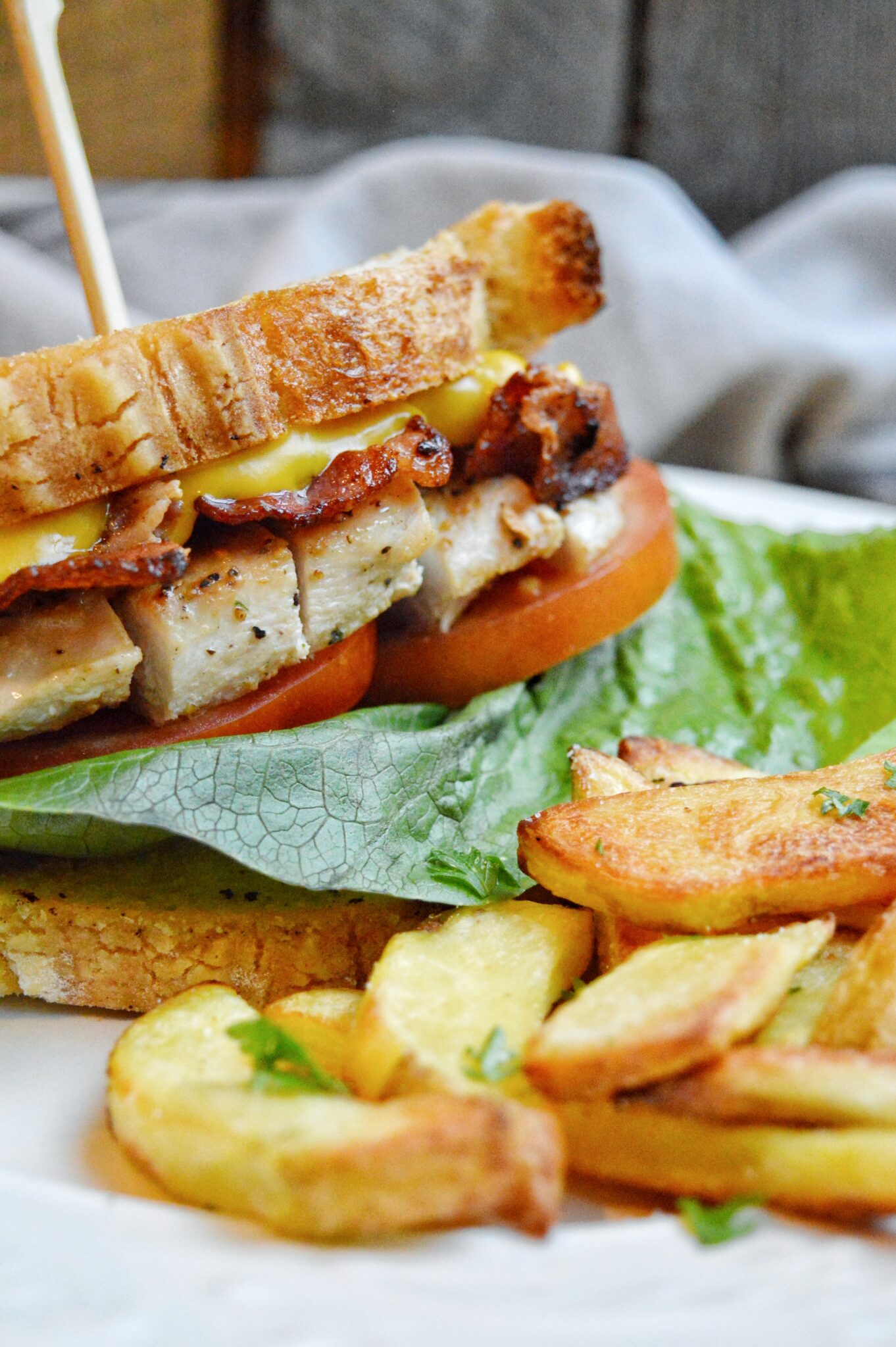 Clubsandwich med mangoraja