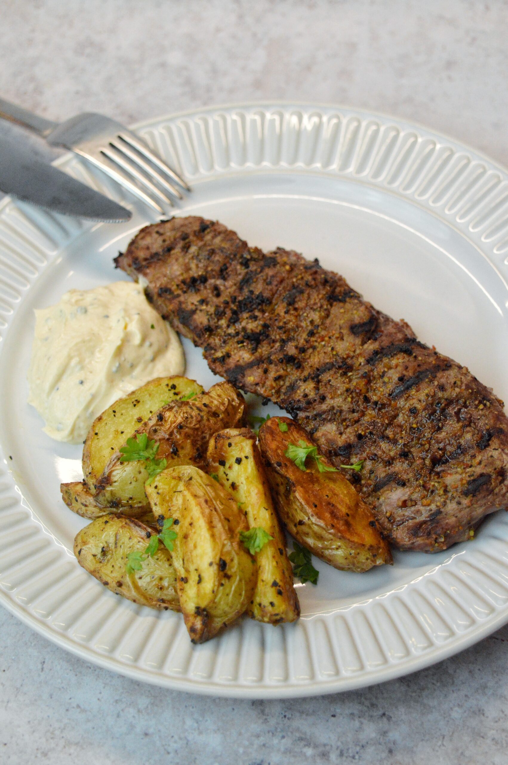 Kall sås med Vegonade till grillat kött