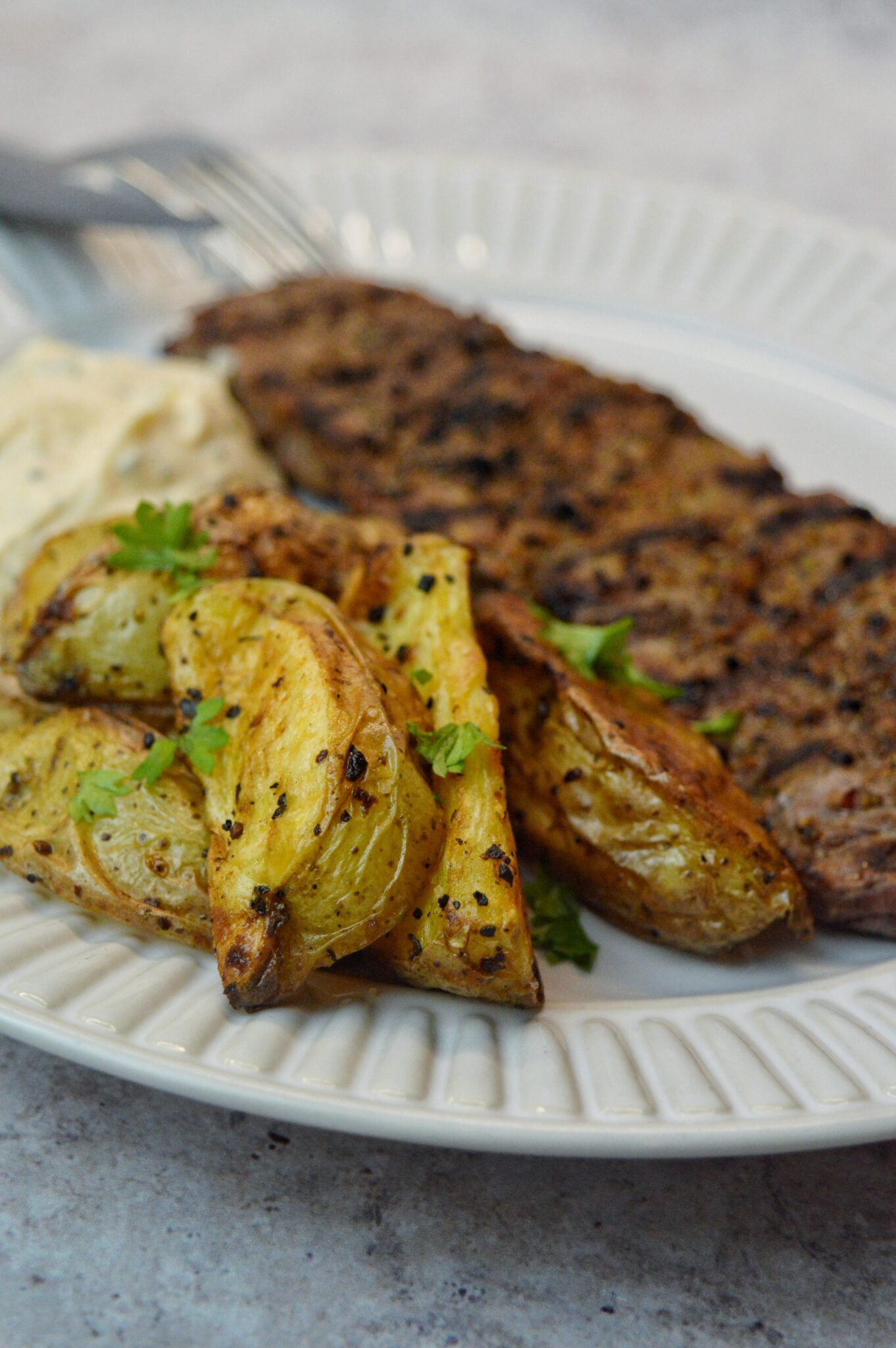 Kall sås med Vegonade till grillat kött