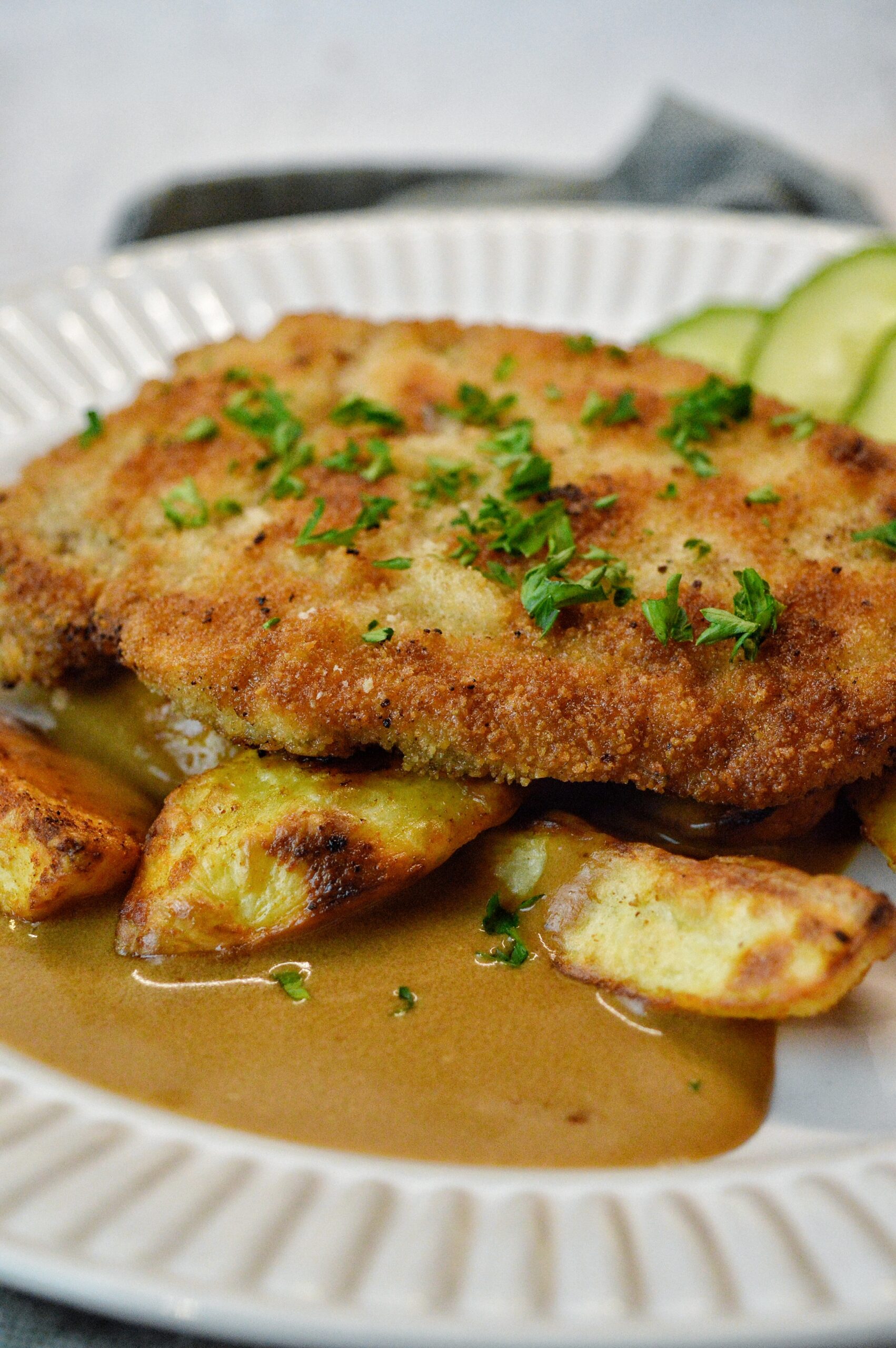 Schnitzel på fläskytterfilé